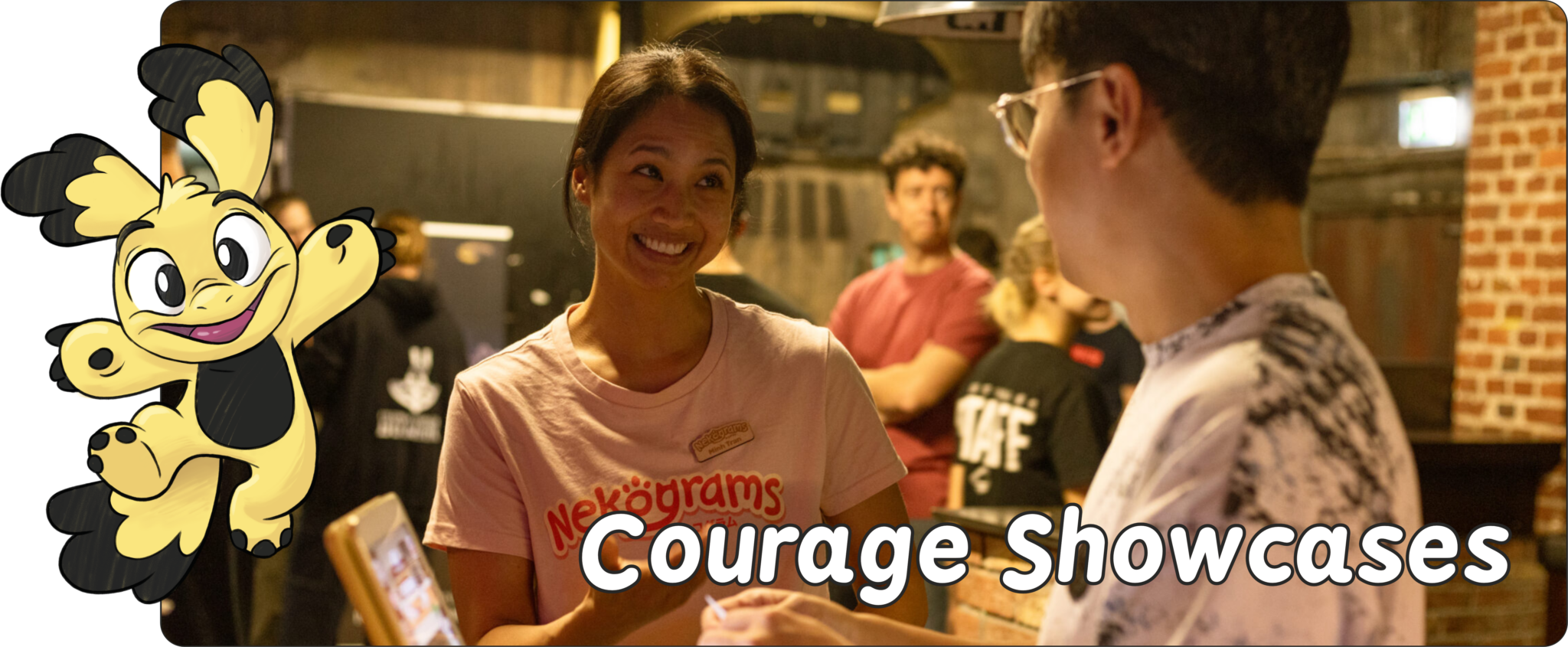 Courage Showcases – Courage.Events